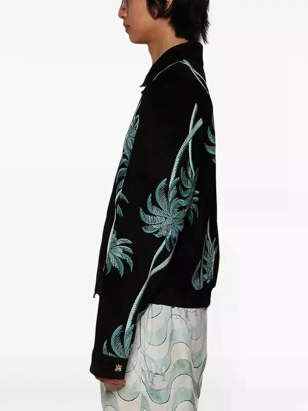 Amiri Palm Shirt Jacket
