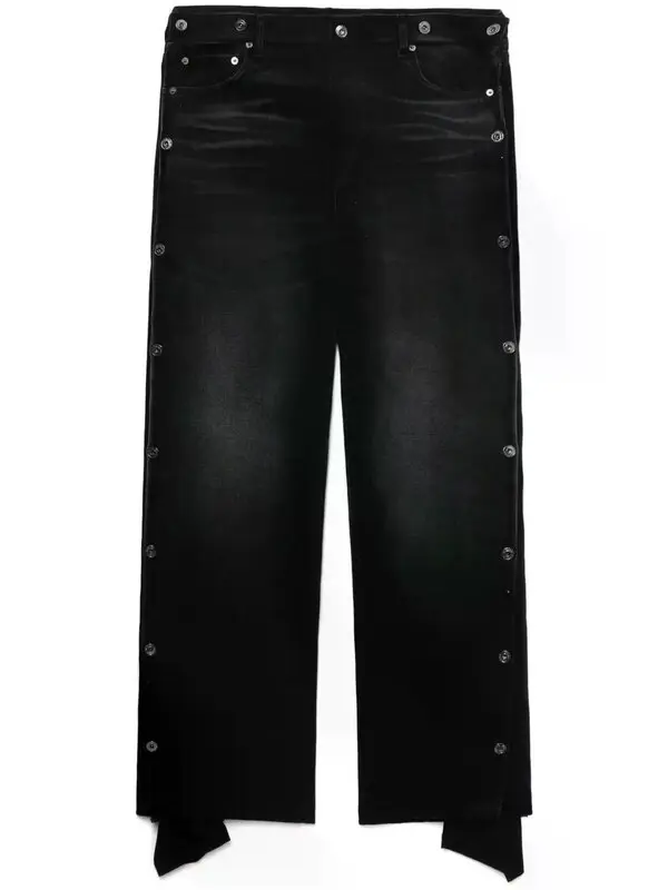 Y/project Wide-leg Jeans - Black