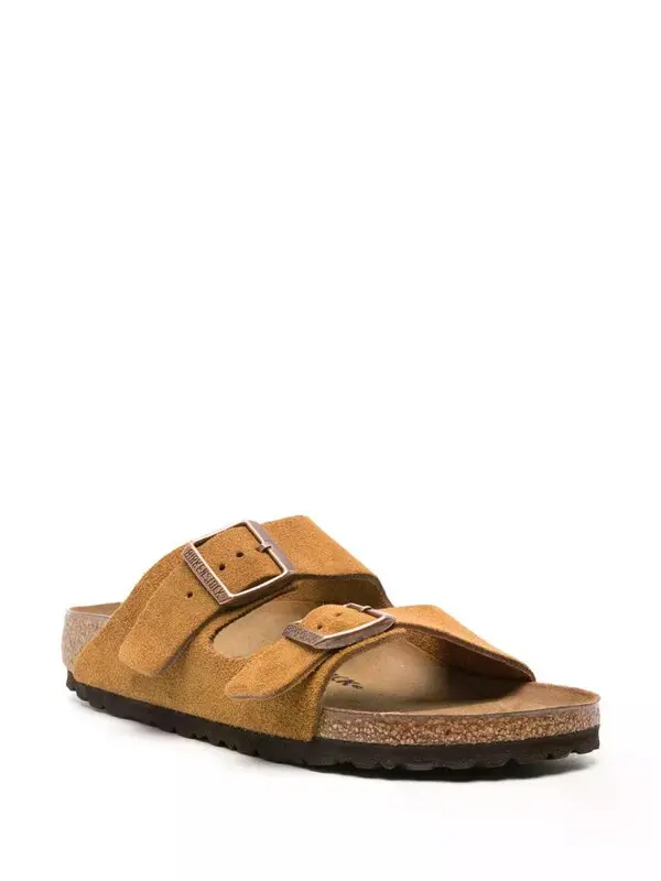 BIRKENSTOCK Arizona Buckle Strap Sandals - Brown