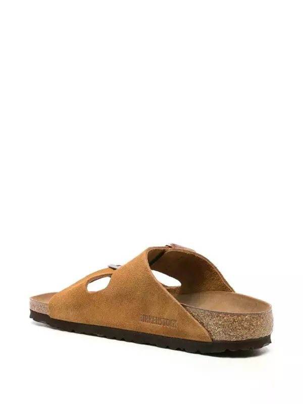 BIRKENSTOCK Arizona Buckle Strap Sandals - Brown