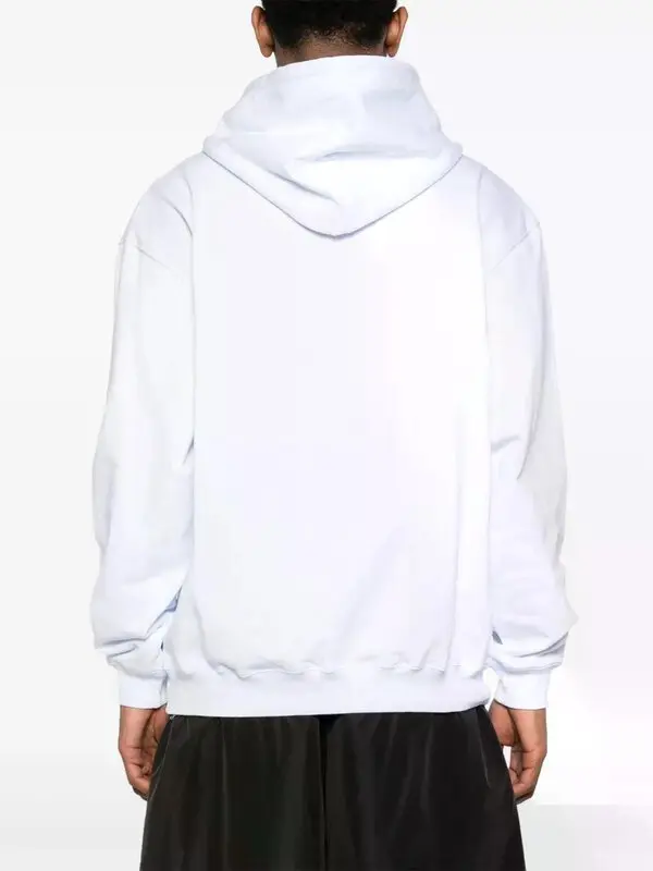 MSGM Graphic-print Cotton Sweatshirt