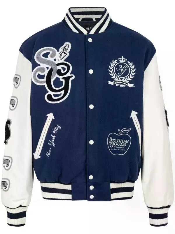 STADIUM GOODS Nyc Wool Varsity Jacket - Blue