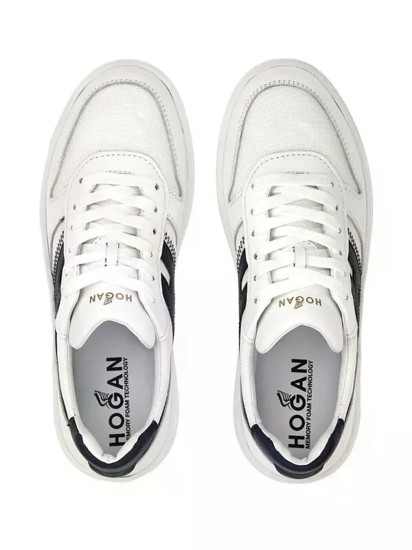 Hogan H630 Panelled Sneakers - White