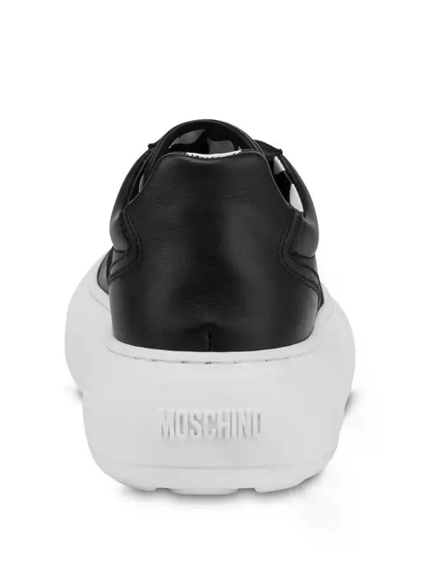 Moschino Leather Sneakers