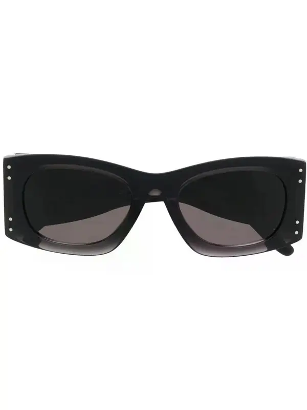 RETROSUPERFUTURE X Ottomila 4 Cerniere Sunglasses - Black