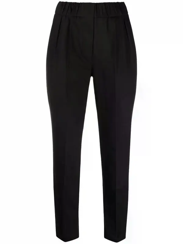 Brunello Cucinelli Straight-leg Cropped Trousers
