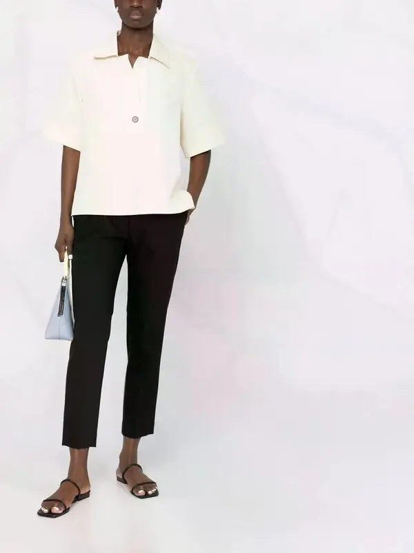 Brunello Cucinelli Straight-leg Cropped Trousers