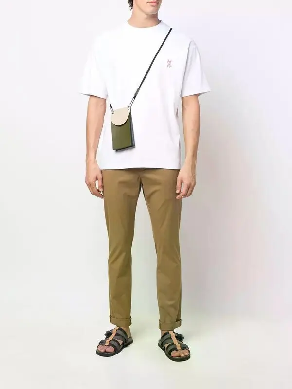 DONDUP Slim-cut Chino Trousers - Neutrals
