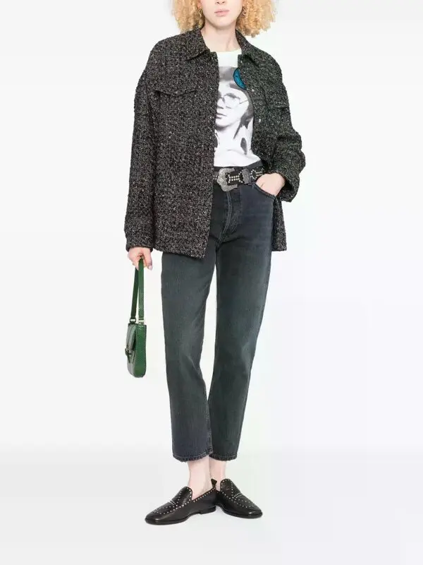 AGOLDE Tapered Cropped Jeans