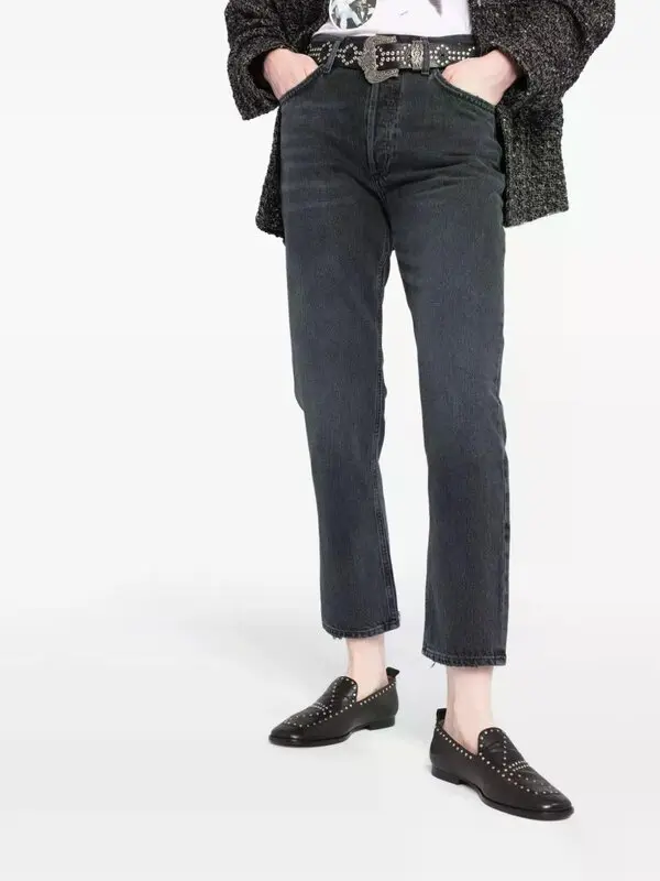 AGOLDE Tapered Cropped Jeans