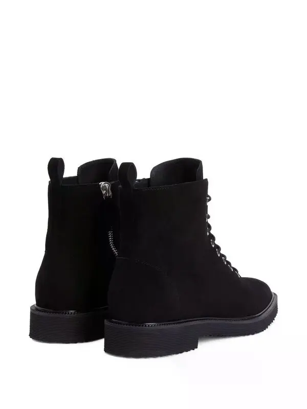 GIUSEPPE ZANOTTI Chris Low Lace-up Ankle Boots