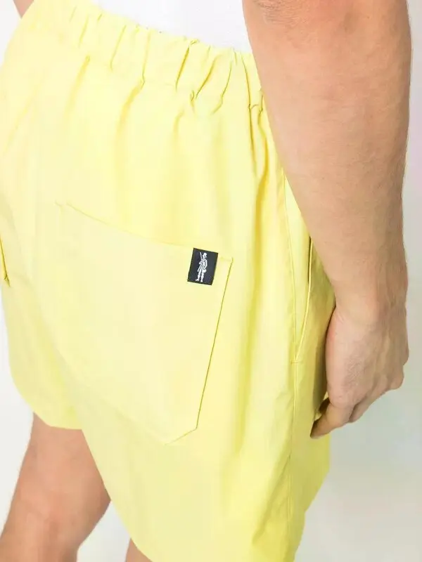 Mackintosh Captain Elasticated Waistband Shorts - Yellow