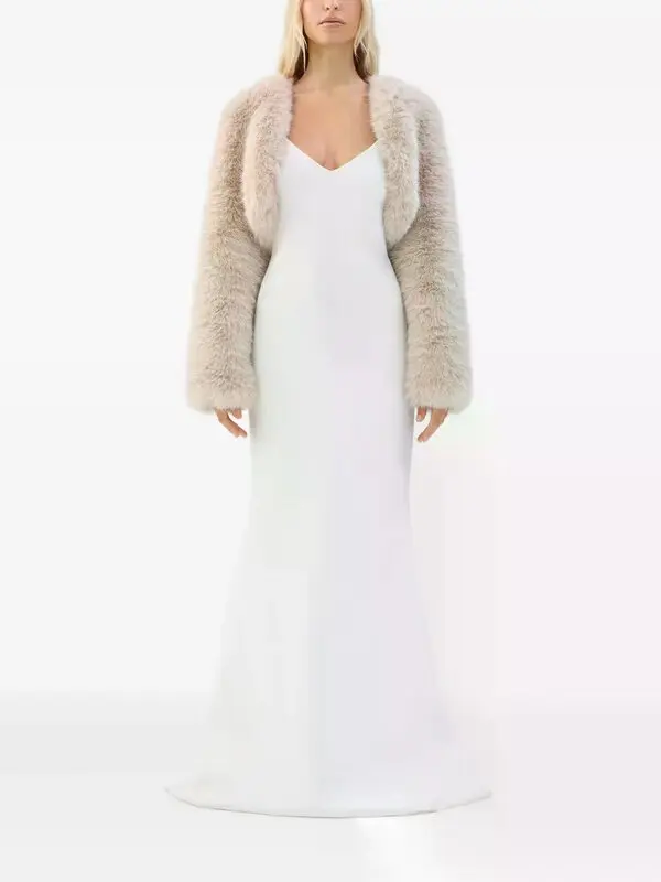 UNREAL FUR Empress Faux-fur Jacket - Neutrals