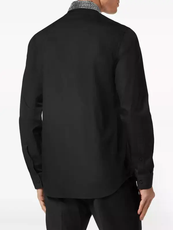 Philipp Plein Sugar Daddy Crystal-embellished Shirt