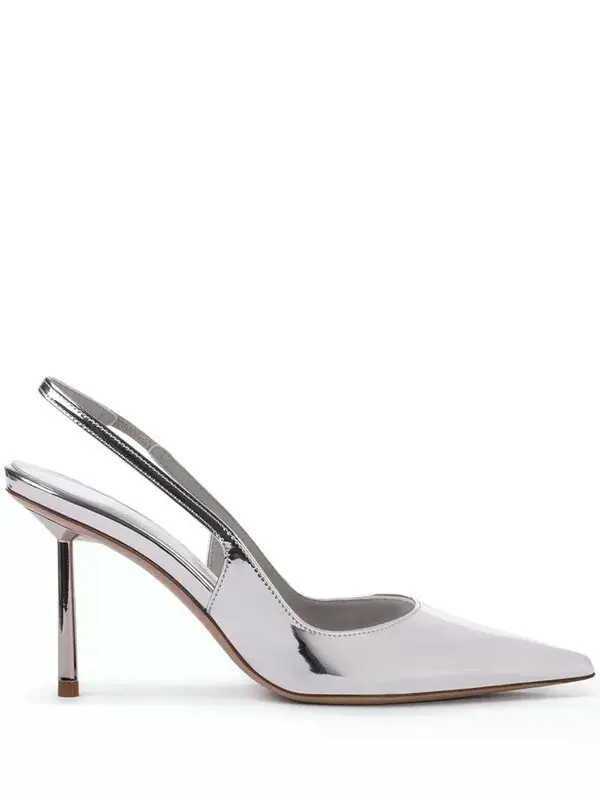 LE SILLA Bella 80mm Metallic Slingback Pumps