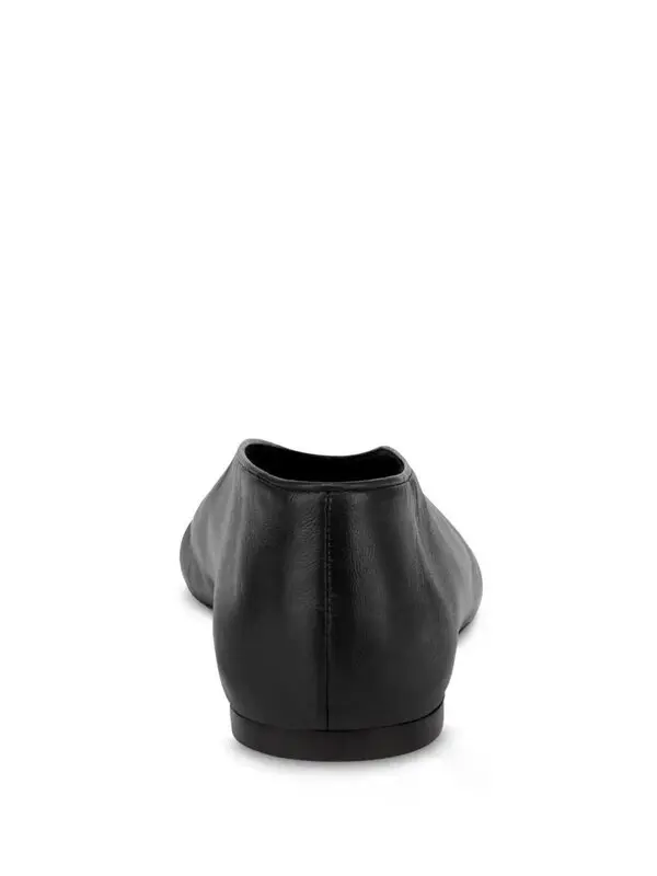 Moschino Leather Ballerina Shoes