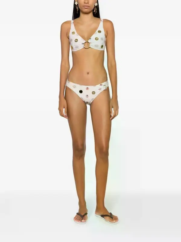 AMIR SLAMA Graphic-print Bikini