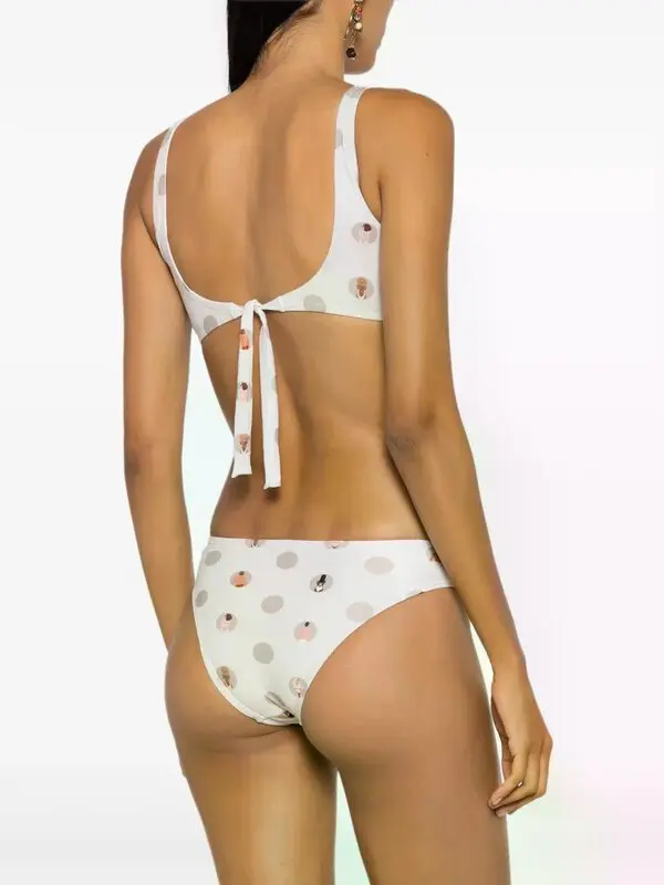 AMIR SLAMA Graphic-print Bikini