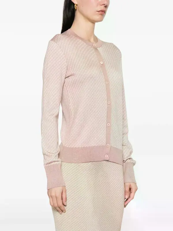 Fendi Ff-jacquard Cardigan
