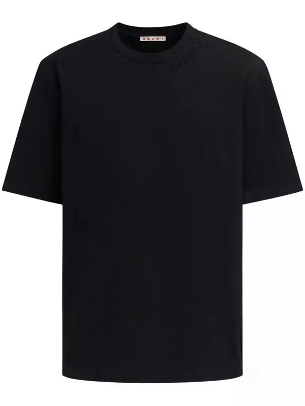Marni Crew Neck Cotton T-shirt