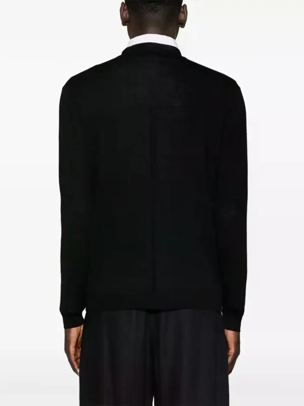 LOW BRAND Fine-knit Merino Wool Sweater