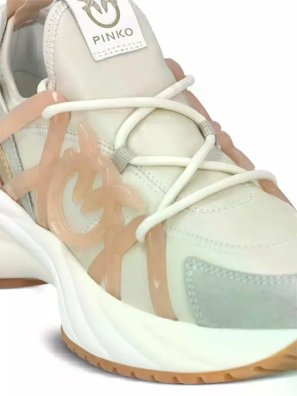Pinko Ariel 01 Panelled Sneakers - Pink