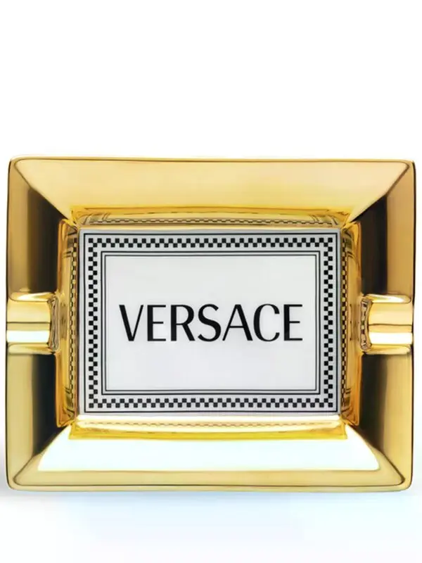Versace Medusa Rhapsody Ashtray - White