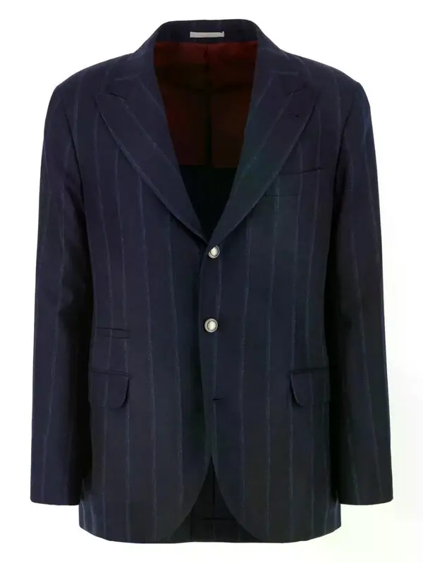 Brunello Cucinelli Striped Suit