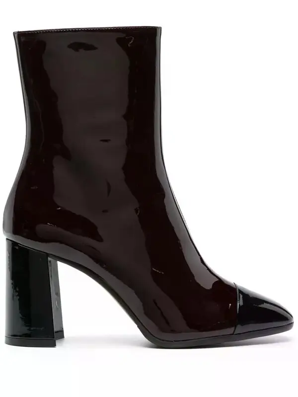 CAREL Donna 85mm Leather Ankle Boots