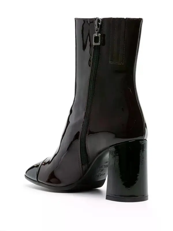 CAREL Donna 85mm Leather Ankle Boots