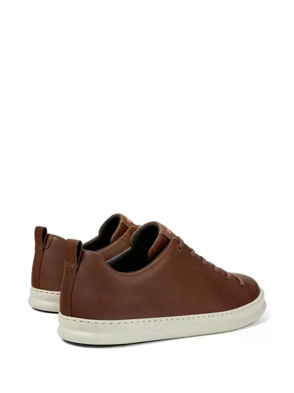 Camper Runner Four Round-toe Leather Sneakers - Brown