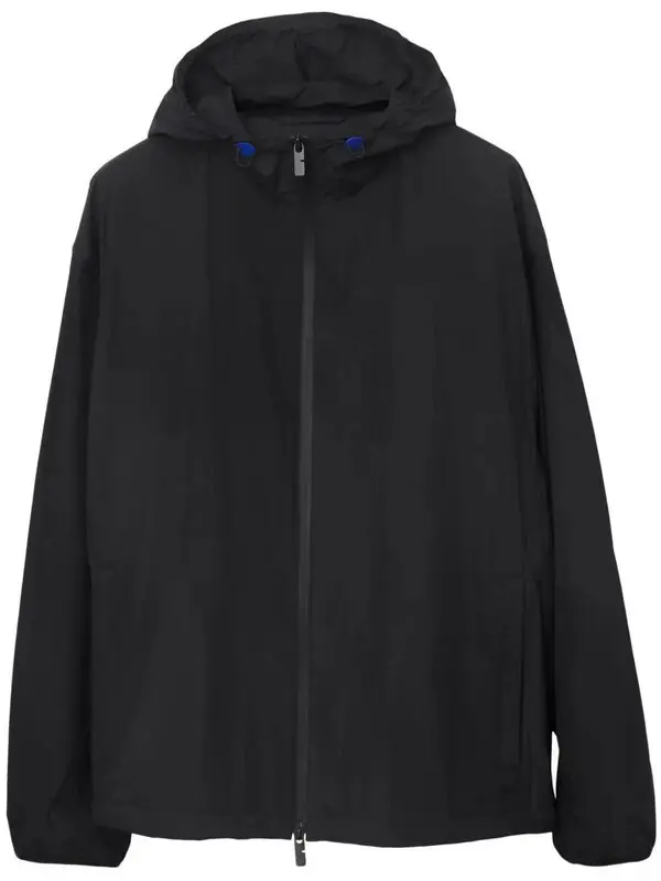 Burberry Equestrian Knight Motif Lightweight Hooded Jacket