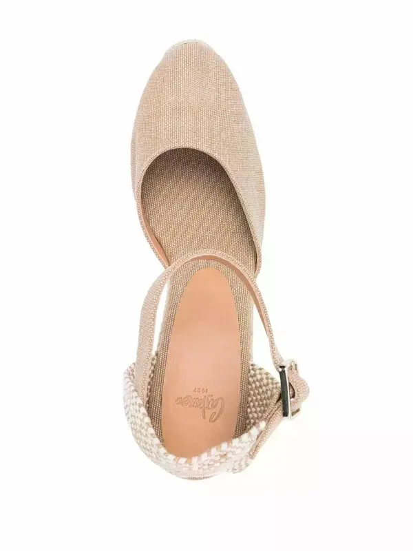 CastaÑer Carol Wedge Espadrilles - Neutrals