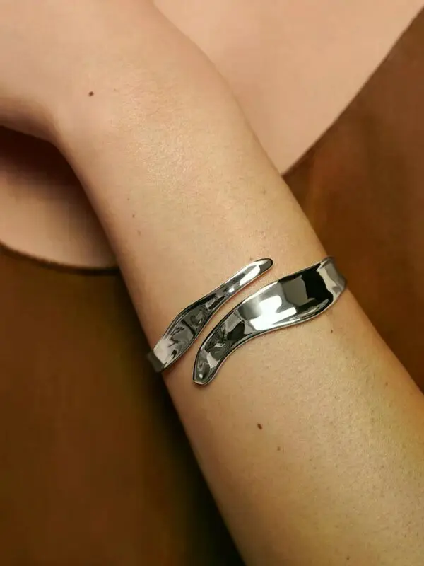 Monica Vinader The Wave Open Cuff Bracelet