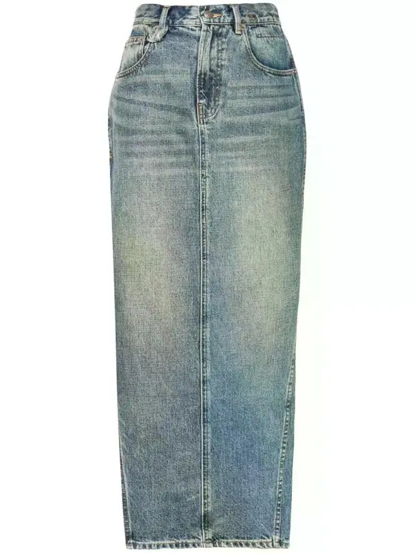 R13 Devon Mid-rise Maxi Skirt