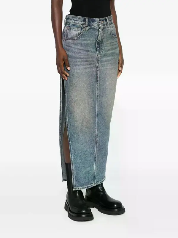 R13 Devon Mid-rise Maxi Skirt