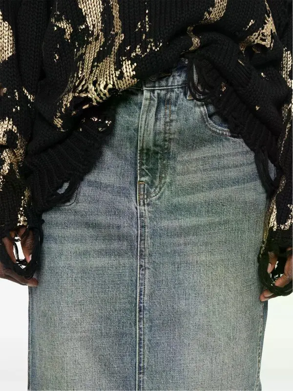 R13 Devon Mid-rise Maxi Skirt