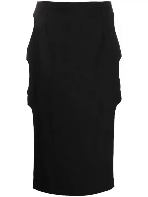 MARCO RAMBALDI Cut-out Midi Skirt