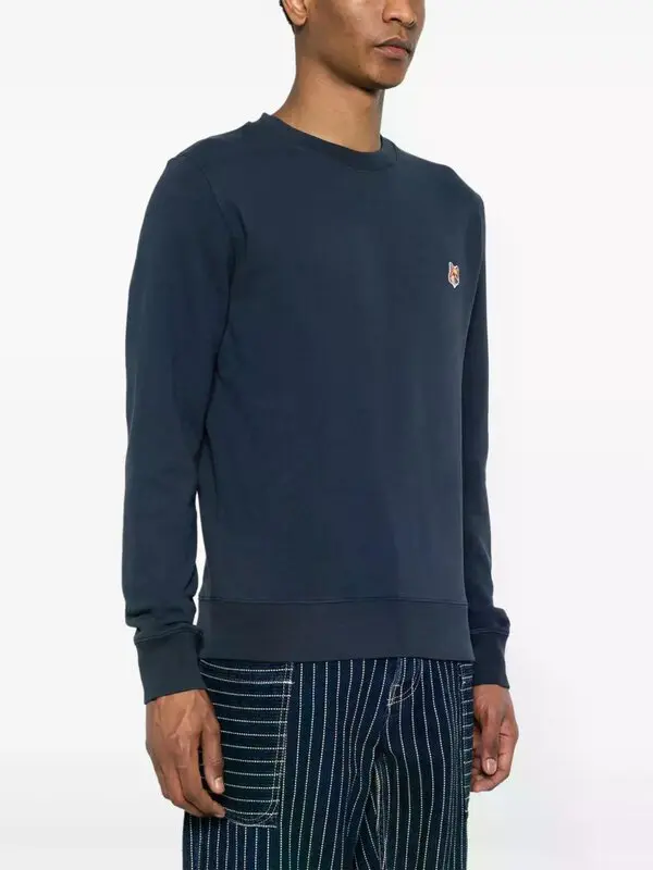 Maison Kitsuné Bold Fox Head Cotton Sweatshirt