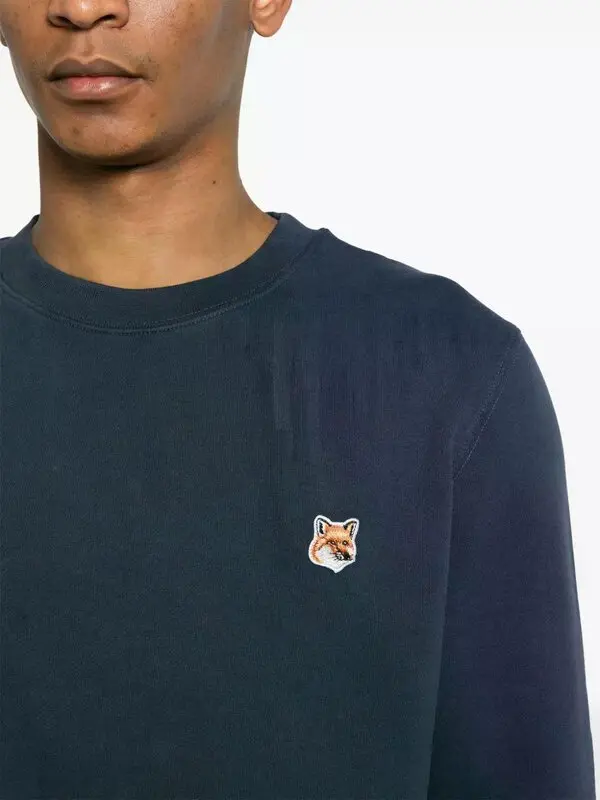 Maison Kitsuné Bold Fox Head Cotton Sweatshirt