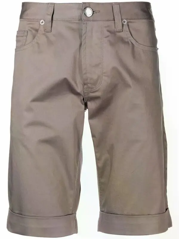 Emporio Armani Cotton-blend Board Shorts - Green