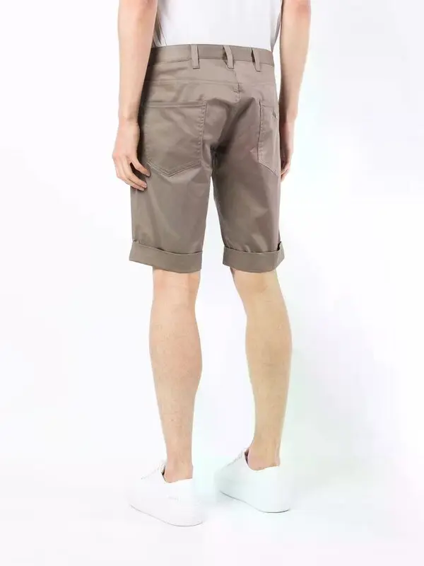Emporio Armani Cotton-blend Board Shorts - Green