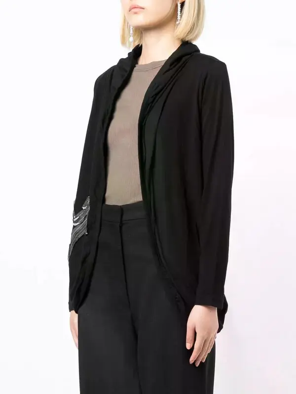 Y’s Logo-patchwork Cardigan