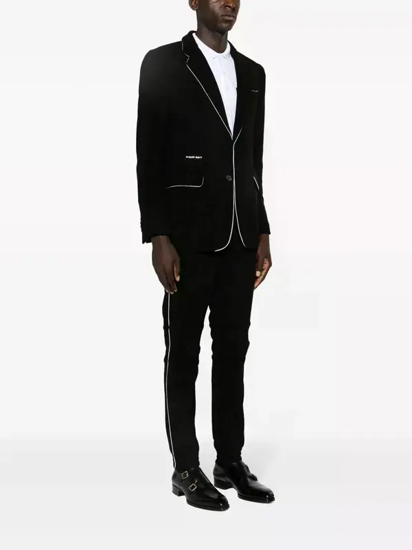 Philipp Plein Single-breasted Chenille Suit