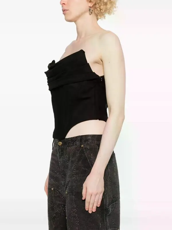 Giuseppe Di Morabito Pleat-detail Bustier
