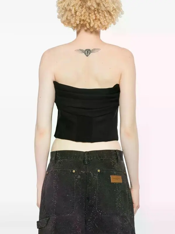 Giuseppe Di Morabito Pleat-detail Bustier