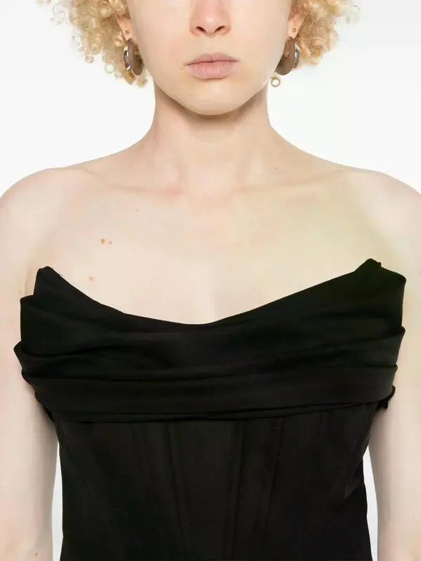 Giuseppe Di Morabito Pleat-detail Bustier