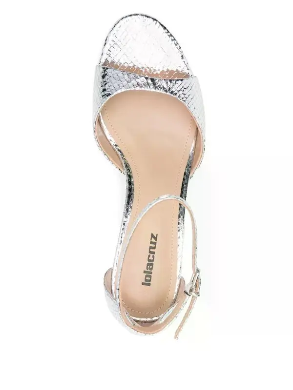 Lola Cruz 70mm Leather Sandals
