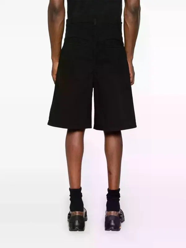 Andrea Ya'aqov Wide-leg Bermuda Shorts