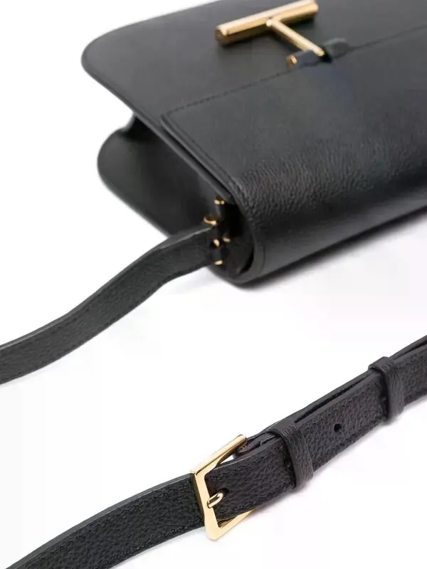 TOM FORD Hanging-t-hardware Leather Bag